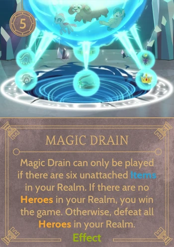 Magic Drain | Disney Villainous Homebrew Wiki | Fandom