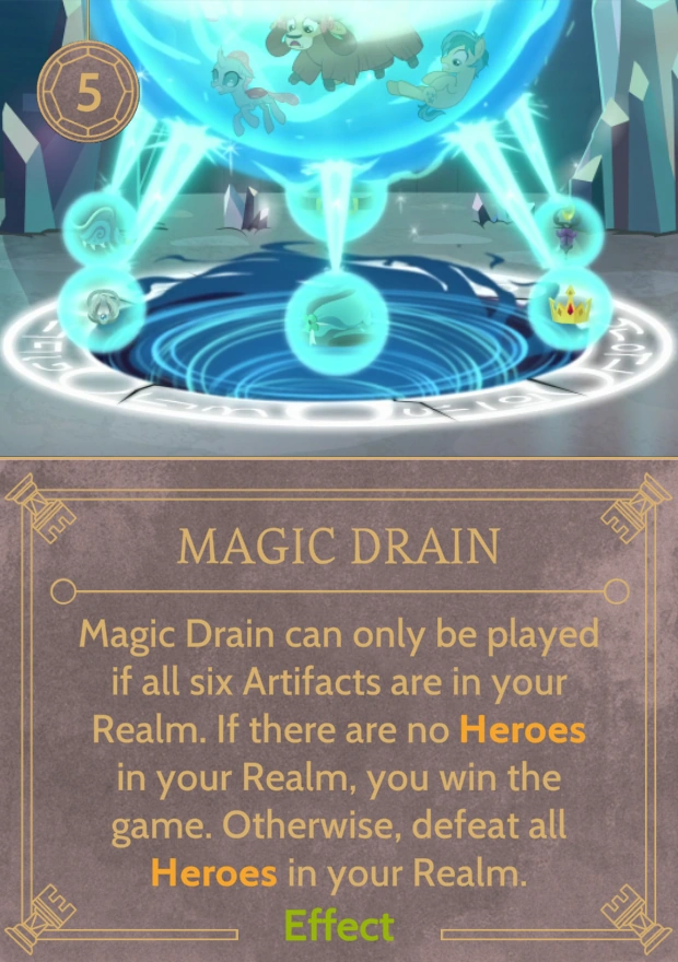 Magic Drain | Disney Villainous Homebrew Wiki | Fandom