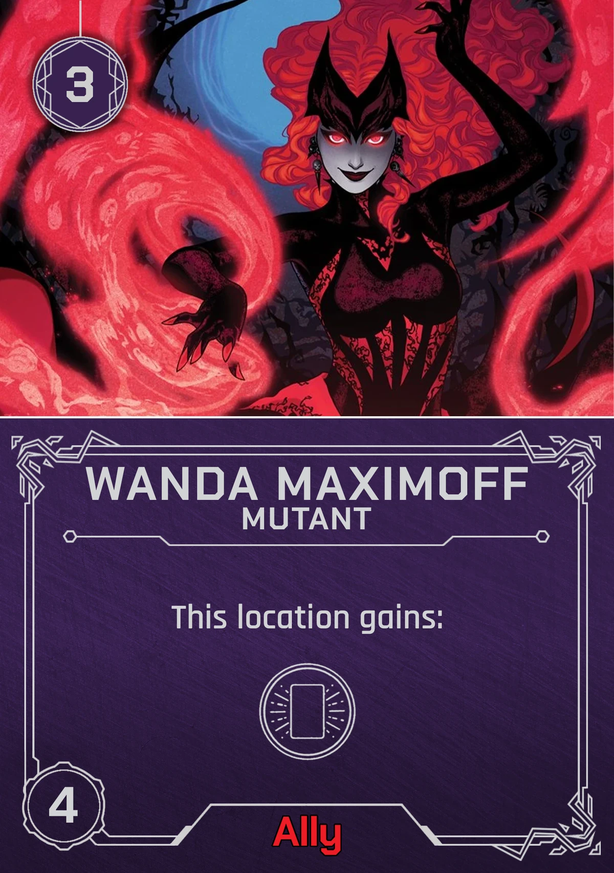 Wanda Maximoff, Mutant | Disney Villainous Homebrew Wiki | Fandom