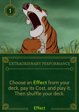 Extraordinary Performance | Disney Villainous Homebrew Wiki | Fandom