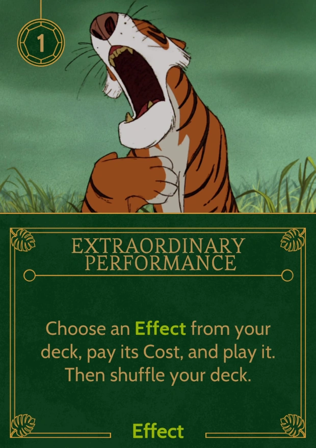 Extraordinary Performance | Disney Villainous Homebrew Wiki | Fandom