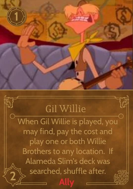Gil Willie | Disney Villainous Homebrew Wiki | Fandom