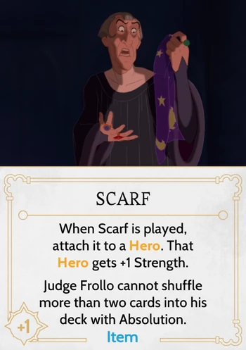 Scarf (Judge Frollo by FailureFactory) | Disney Villainous Homebrew Wiki | Fandom