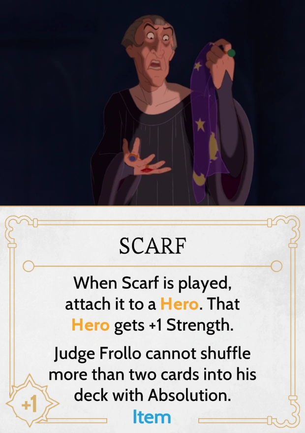 Scarf (Judge Frollo by FailureFactory) | Disney Villainous Homebrew Wiki | Fandom