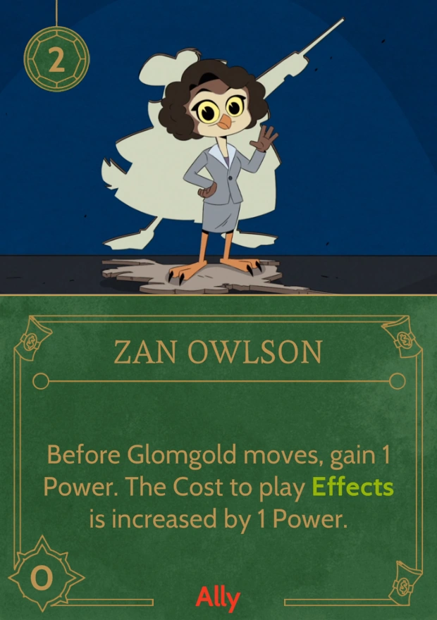 Zan Owlson | Disney Villainous Homebrew Wiki | Fandom
