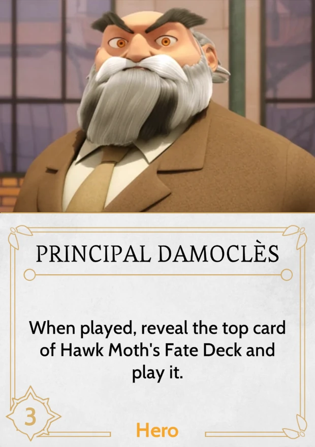 Principal Damocles | Disney Villainous Homebrew Wiki | Fandom