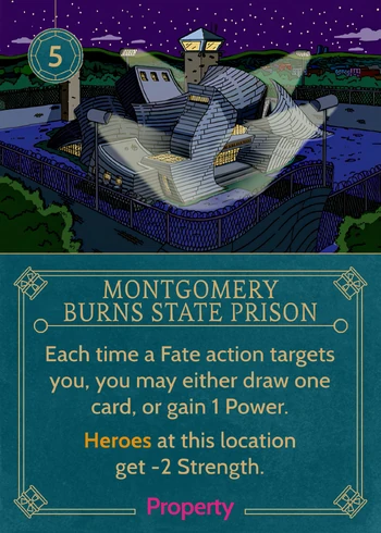Montgomery Burns State Prison | Disney Villainous Homebrew Wiki | Fandom