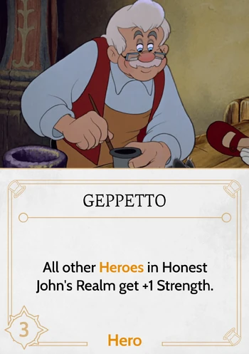 Geppetto (Honest John) | Disney Villainous Homebrew Wiki | Fandom