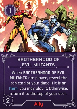 Brotherhood of Evil Mutants | Disney Villainous Homebrew Wiki | Fandom