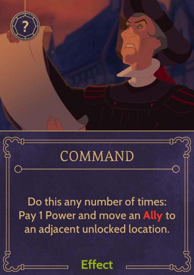 Command | Disney Villainous Homebrew Wiki | Fandom