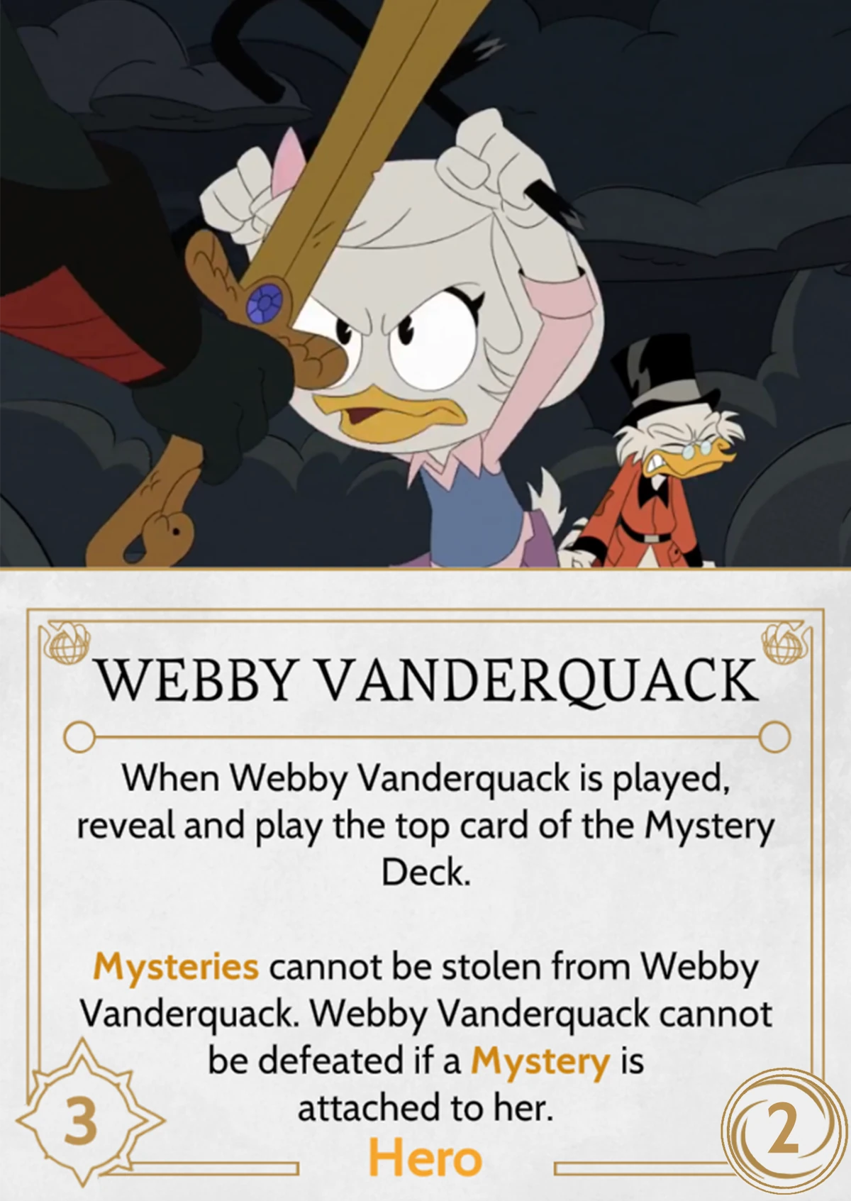 Webby Vanderquack | Disney Villainous Homebrew Wiki | Fandom