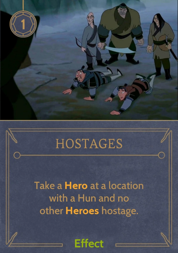 Hostages | Disney Villainous Homebrew Wiki | Fandom