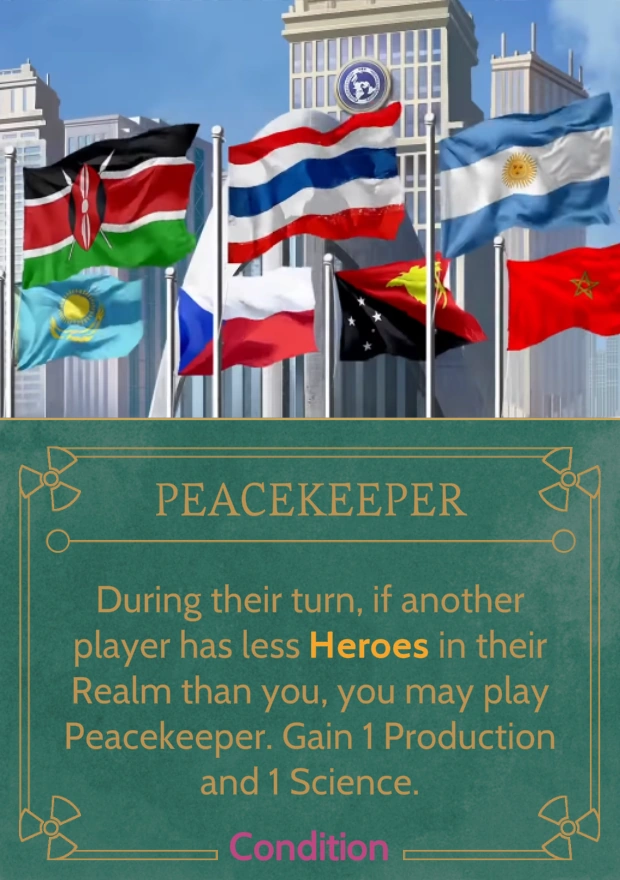 Peacekeeper | Disney Villainous Homebrew Wiki | Fandom