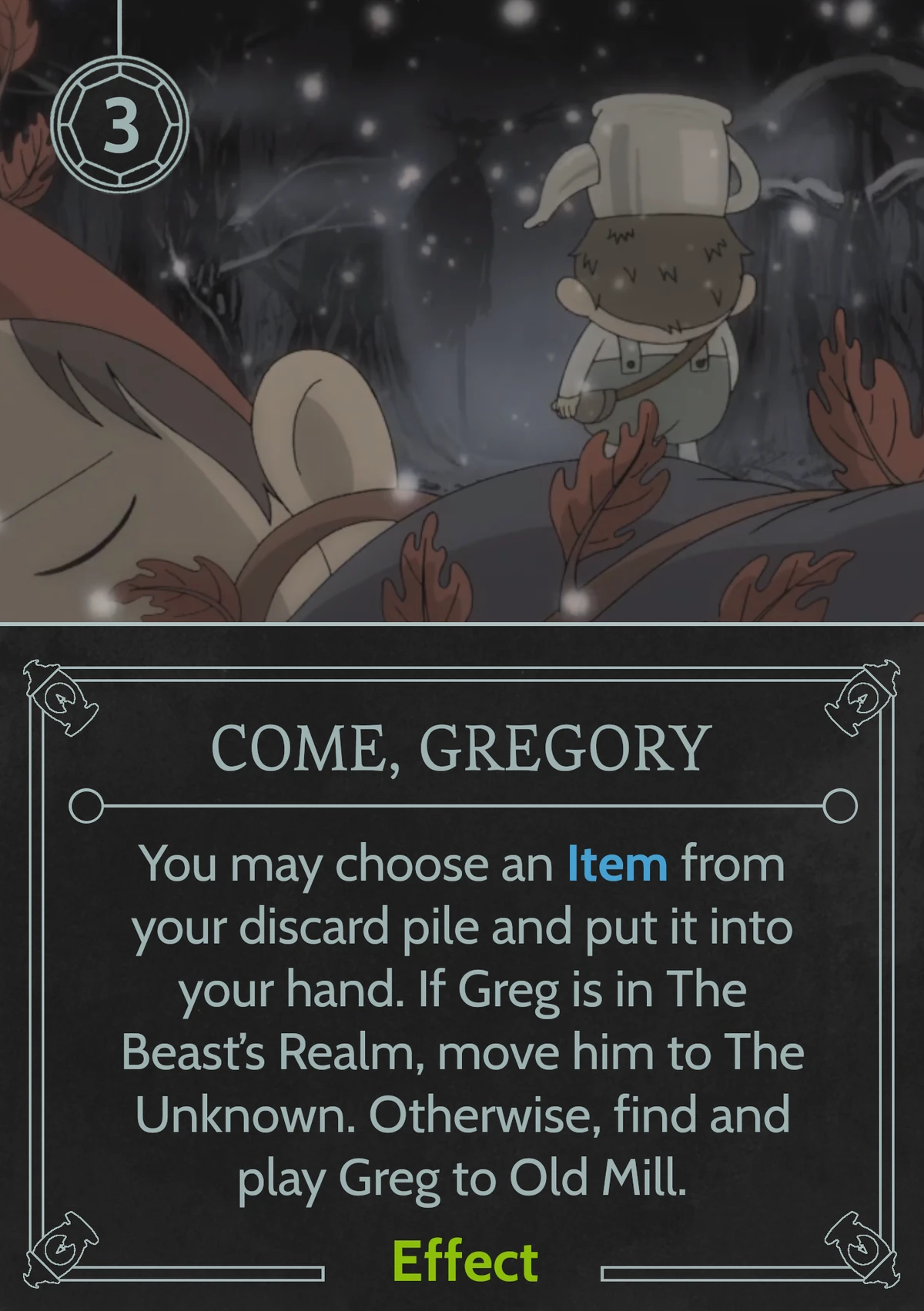 Come, Gregory | Disney Villainous Homebrew Wiki | Fandom