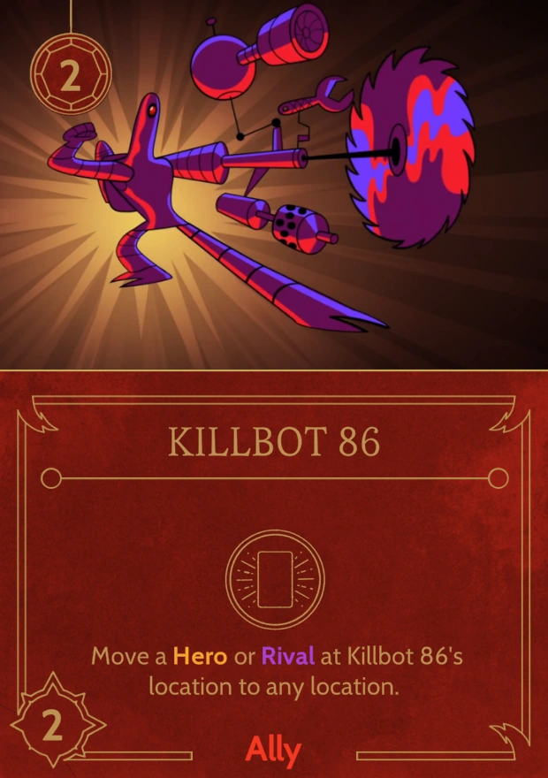 Killbot 86 | Disney Villainous Homebrew Wiki | Fandom