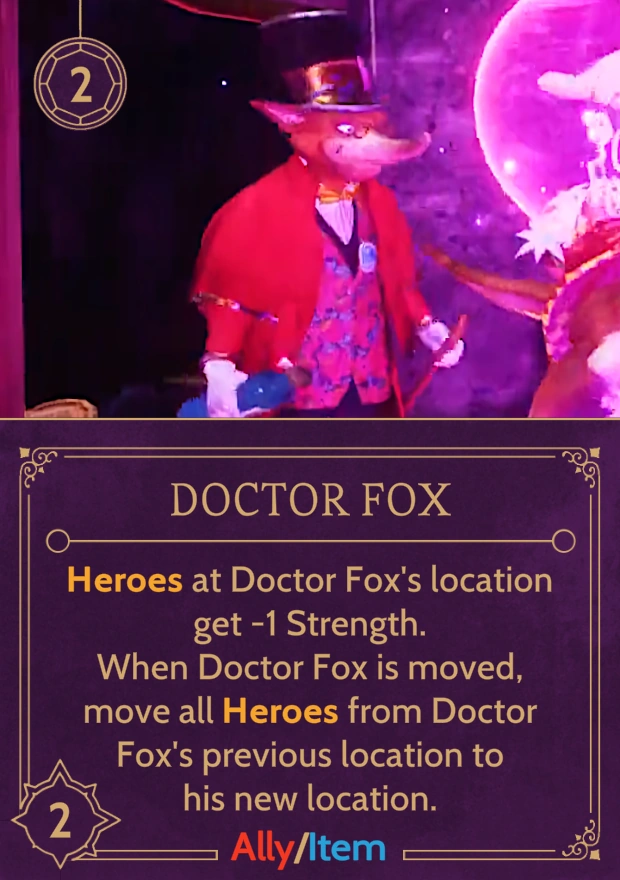 Doctor Fox | Disney Villainous Homebrew Wiki | Fandom