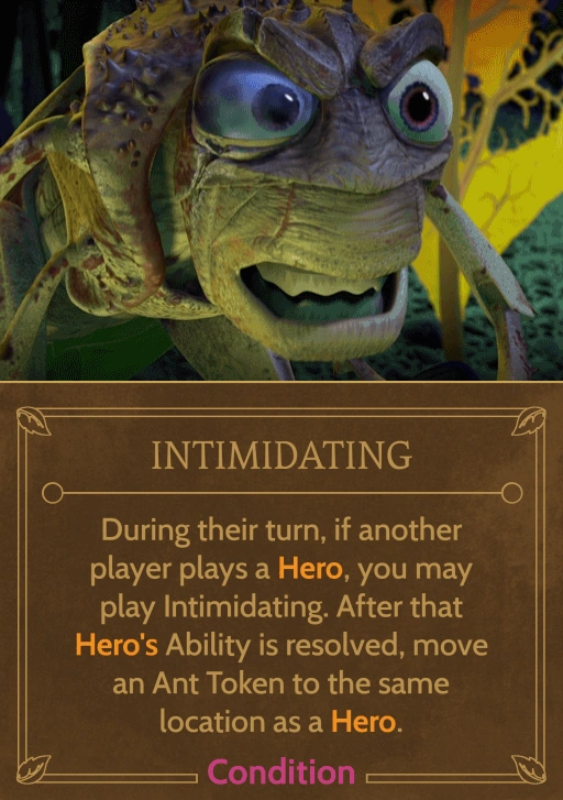 Intimidating | Disney Villainous Homebrew Wiki | Fandom