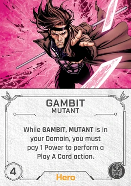 Gambit, Mutant | Disney Villainous Homebrew Wiki | Fandom