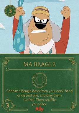 Ma Beagle | Disney Villainous Homebrew Wiki | Fandom