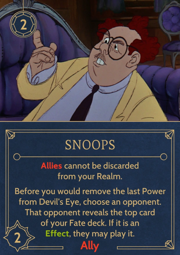 Snoops | Disney Villainous Homebrew Wiki | Fandom