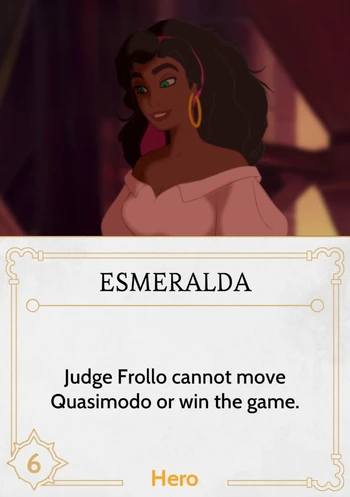 Esmeralda (Judge Frollo by FailureFactory) | Disney Villainous Homebrew Wiki | Fandom