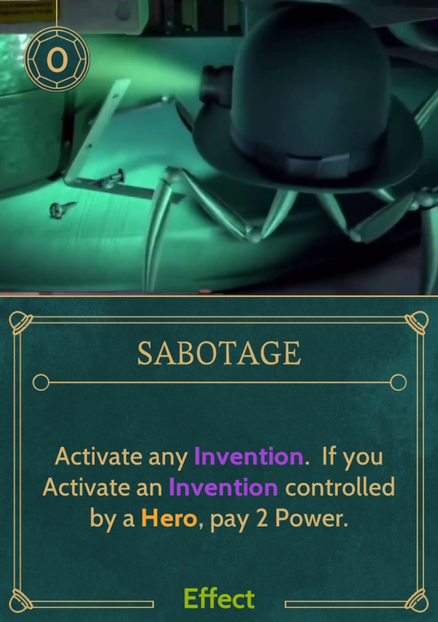 Sabotage | Disney Villainous Homebrew Wiki | Fandom