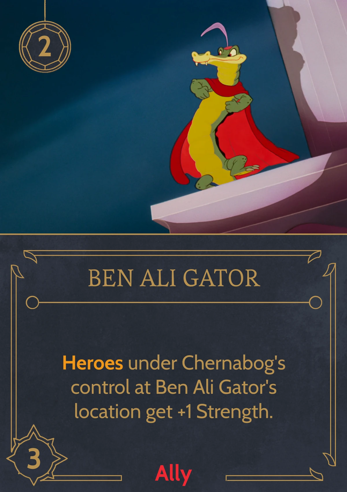 Ben Ali Gator | Disney Villainous Homebrew Wiki | Fandom