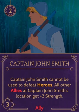 Captain John Smith | Disney Villainous Homebrew Wiki | Fandom