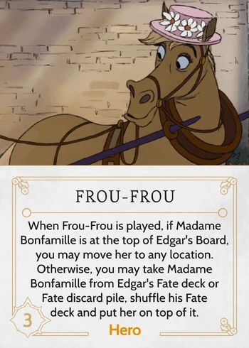 Frou-Frou | Disney Villainous Homebrew Wiki | Fandom