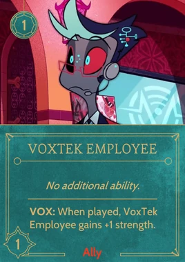 Voxtek Employee | Disney Villainous Homebrew Wiki | Fandom
