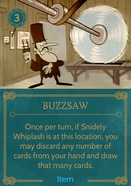 Buzzsaw | Disney Villainous Homebrew Wiki | Fandom