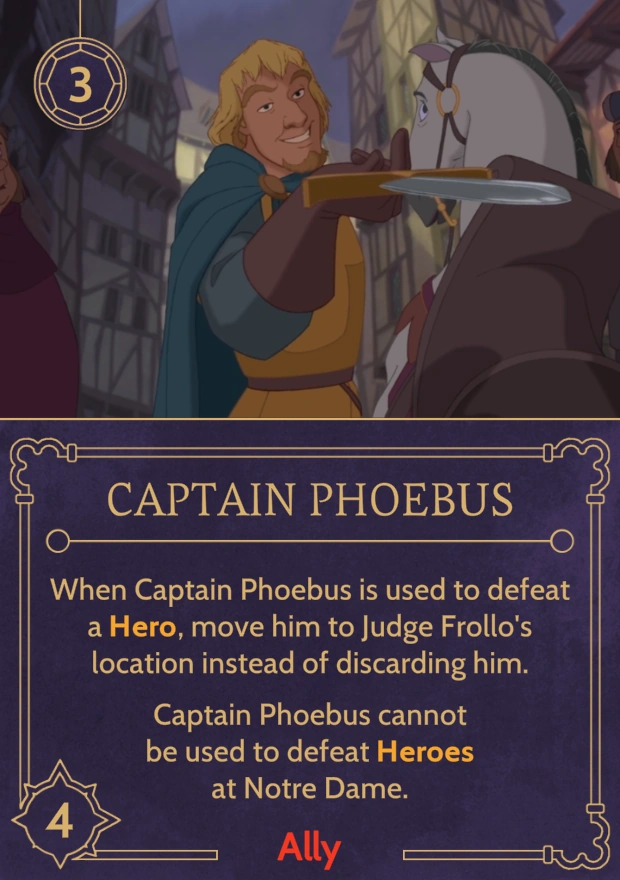 Captain Phoebus (Judge Frollo by FailureFactory) | Disney Villainous Homebrew Wiki | Fandom
