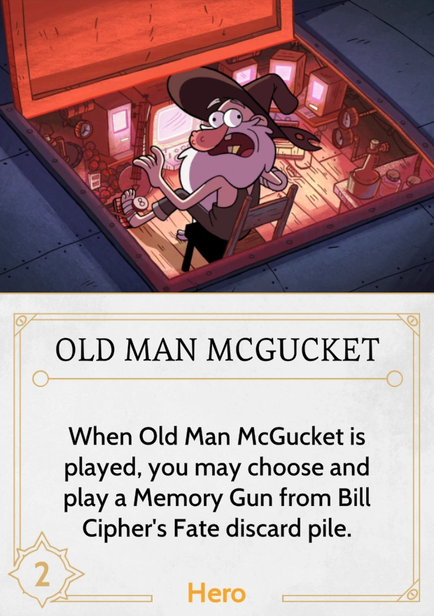 Old Man McGucket | Disney Villainous Homebrew Wiki | Fandom