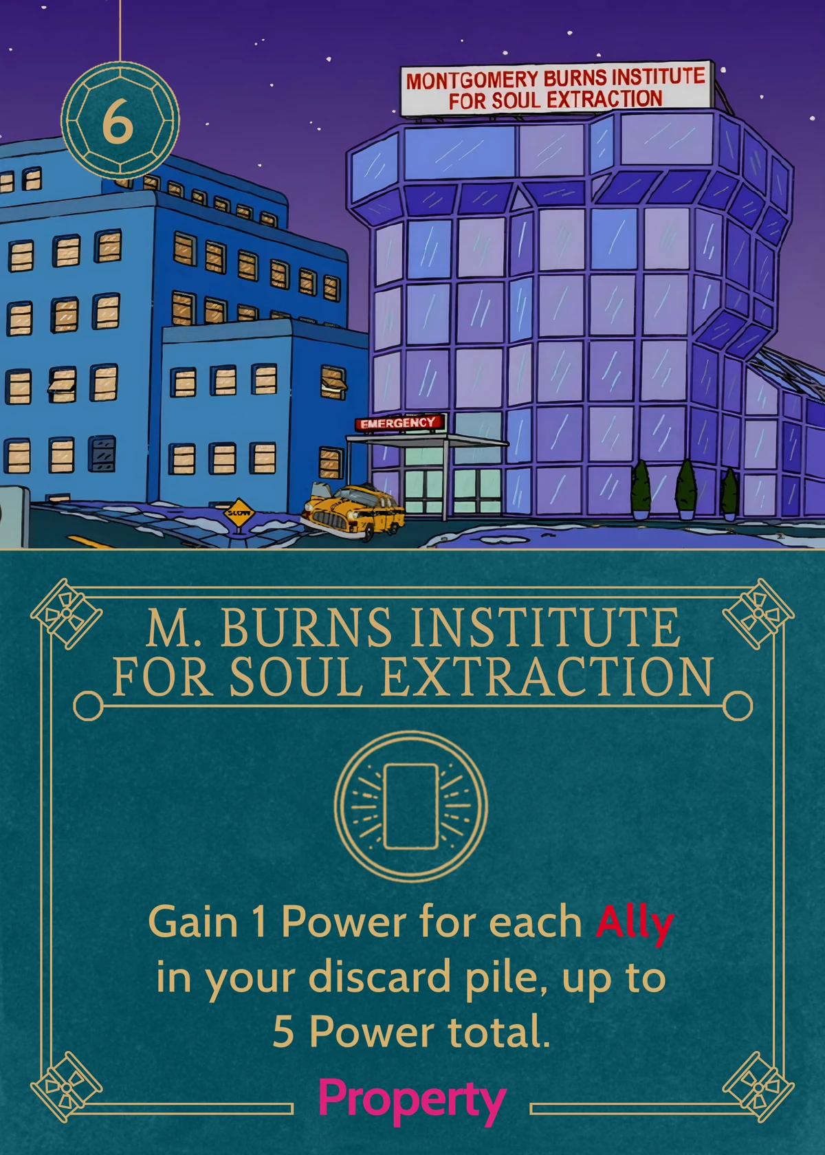 M. Burns Institute for Souls Extraction | Disney Villainous Homebrew ...
