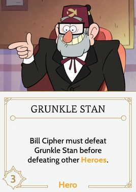 Grunkle Stan | Disney Villainous Homebrew Wiki | Fandom