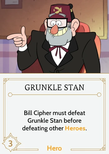 Grunkle Stan | Disney Villainous Homebrew Wiki | Fandom
