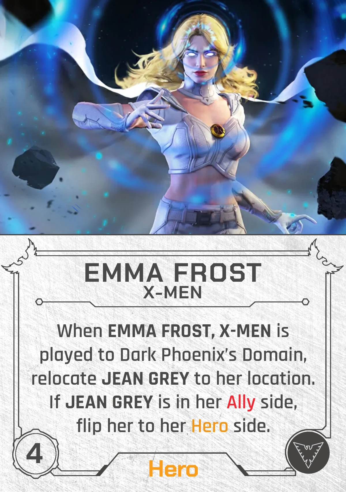 Emma Frost, X-Men | Disney Villainous Homebrew Wiki | Fandom