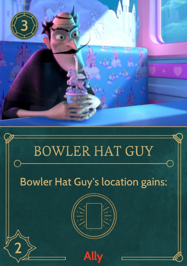 Bowler Hat Guy | Disney Villainous Homebrew Wiki | Fandom