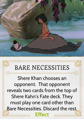 Bare Necessities | Disney Villainous Homebrew Wiki | Fandom