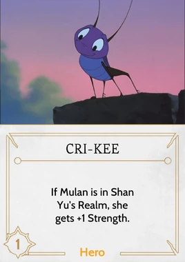 Cri-Kee | Disney Villainous Homebrew Wiki | Fandom