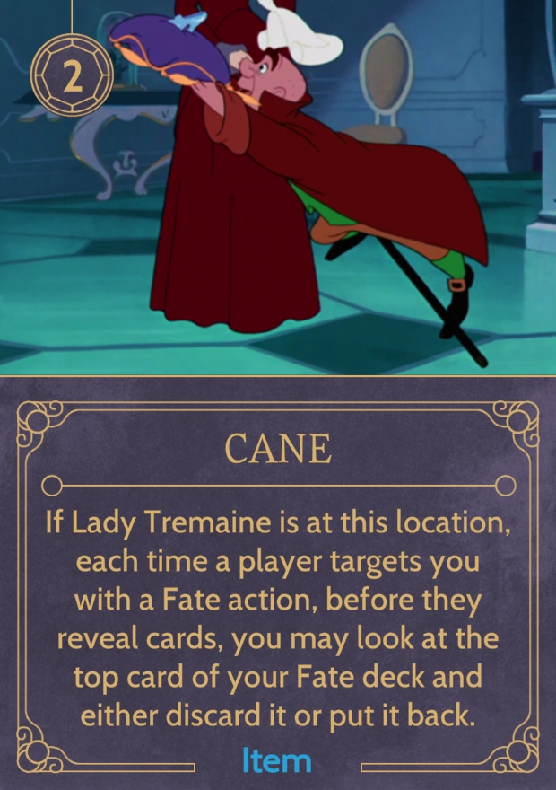 Cane (Lady Tremaine) | Disney Villainous Homebrew Wiki | Fandom