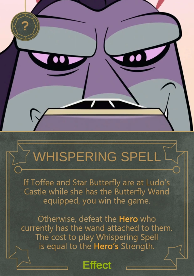 Whispering Spell | Disney Villainous Homebrew Wiki | Fandom