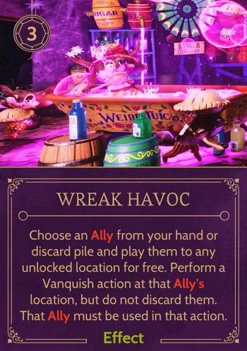 Wreak Havoc | Disney Villainous Homebrew Wiki | Fandom