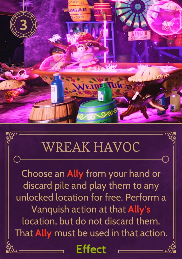 Wreak Havoc | Disney Villainous Homebrew Wiki | Fandom