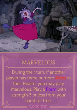 Marvelous | Disney Villainous Homebrew Wiki | Fandom