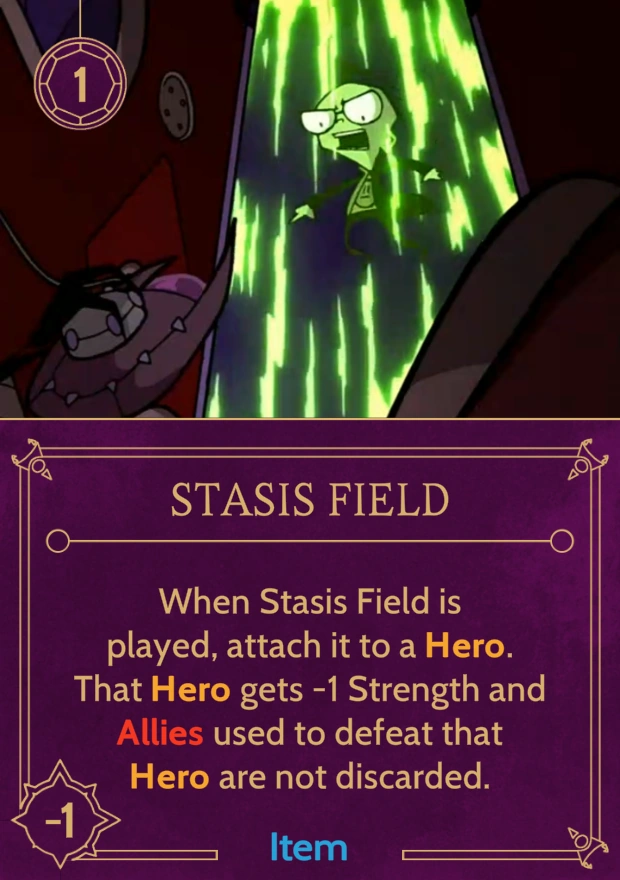 Stasis Field | Disney Villainous Homebrew Wiki | Fandom