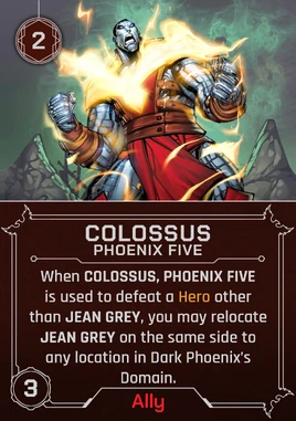 Colossus, Phoenix Five | Disney Villainous Homebrew Wiki | Fandom