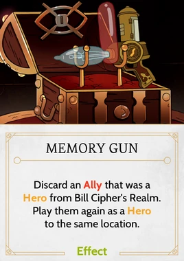 Memory Gun | Disney Villainous Homebrew Wiki | Fandom