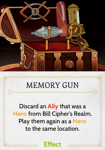 Memory Gun | Disney Villainous Homebrew Wiki | Fandom