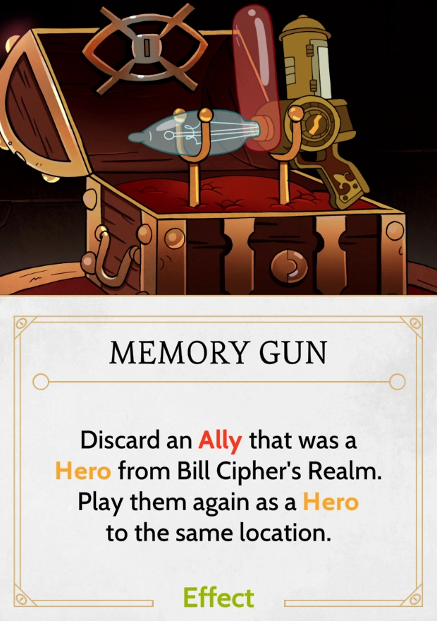 Memory Gun | Disney Villainous Homebrew Wiki | Fandom